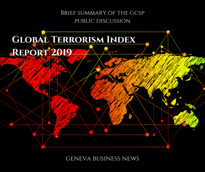 The Global Terrorism Index 2019