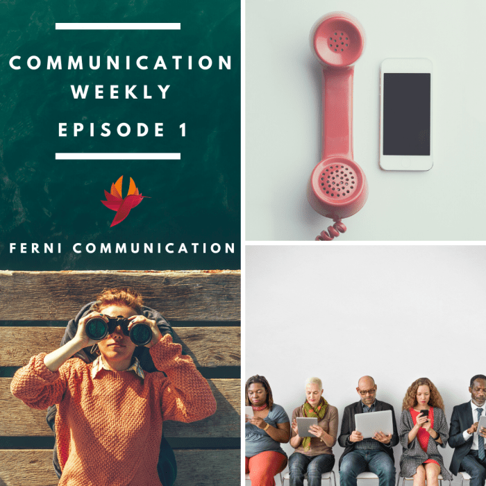 Communication Weekly - Introduction